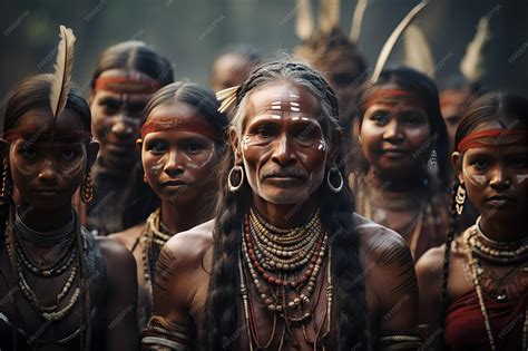 Premium Photo Indigenous People In India Representing The Diverse