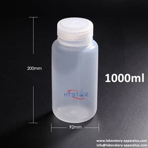 Plastic Wide Mouth Bottle Food Grade Pp Lab Sampling Bottles Laboratory