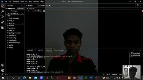 array dalam javascript youtube