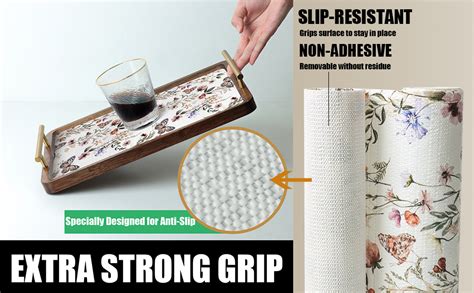 Amiitay Floral Shelf Liners Non Adhesive And Strong Non