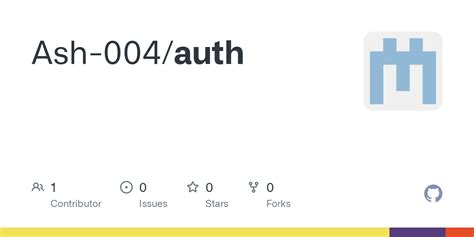 Github Ash 004auth