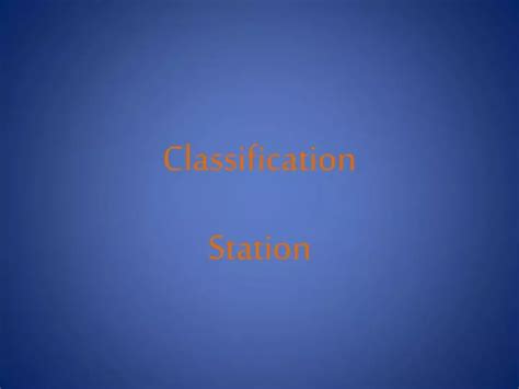 Ppt Classification Powerpoint Presentation Free Download Id1578417