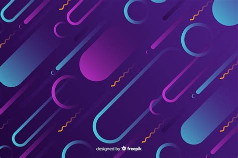 Premium Vector Abstract Dark Blue And Gradient Rounded Shapes Background