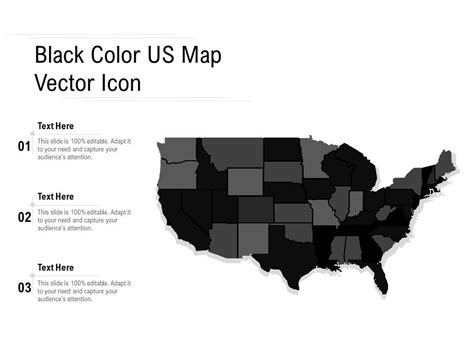 Color Coded Us Map In Powerpoint