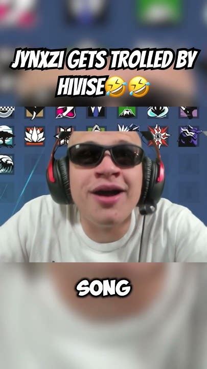 Jynxzi Gets Trolled By Hivise🤣 Jynxi Rainbowsixsiege 6siege Funny