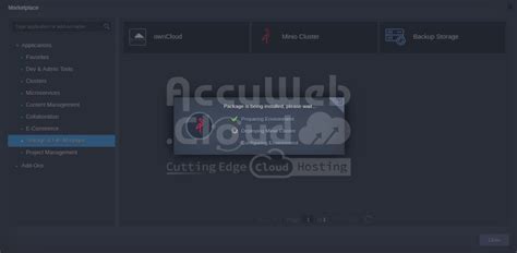how to install and use object storage with accuweb cloud