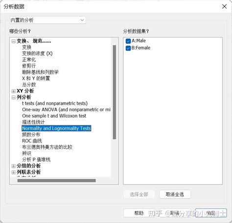 Graphpad在科研统计中的应用（1）：正态性检验 知乎