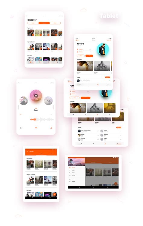 Soundcloud App Redesign Concept On Behance
