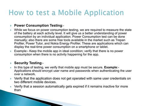 Mobile Application Testing Tutorial PPT
