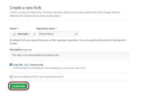 how to fork a github repository qa automation expert