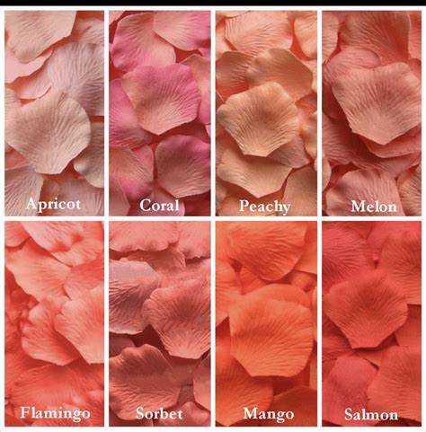 Flower Girl Toss Flower Girl Petals Wedding Flowers Coral Peach Flower Girl Toss Flower Girl Petals Wedding Flowers Coral Peach