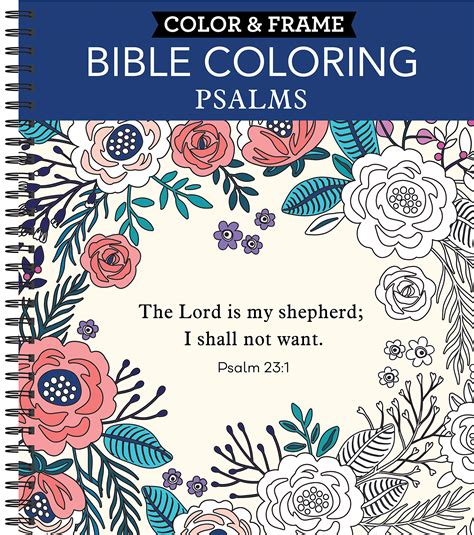 Christian Themed Adult Coloring Books With Scripture Verses For