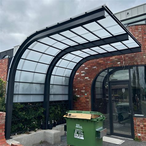 Curved Pergola Melbourne Polycarbonate Roofing Exceliteplas