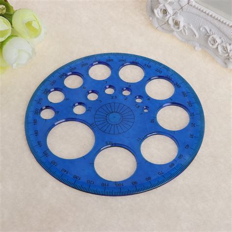 360 Degree Protractor Round Ruler All Round Ruler Vicedeal
