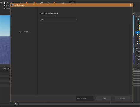 No Animations Are Visible In The Import And Export View Studio Bugs Developer Forum Roblox