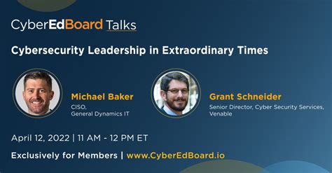 Ciso Cyberedboard Cybersecurityleadership Community Cyberedboard