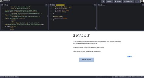 Trying To Move Icons From Left To Right Html Css The Freecodecamp Forum