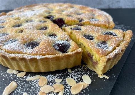 Cherry Frangipane Tart Tales From The Kitchen Shed