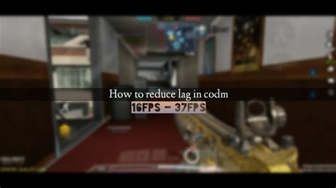 How To Reduce Lag In Codm YouTube