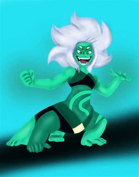 Learn How To Draw Malachite From Steven Universe Steven Universe Step By Step Drawing Tutorials