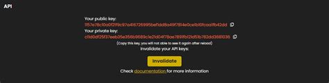How To Generate And Invalidate API Keys MintMe
