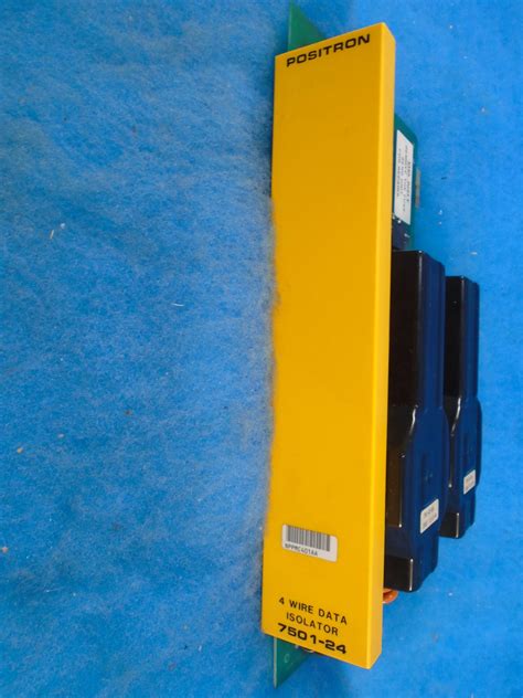Positron 4 Wire Data Isolator 7501 24 T9403 20635 Issue 7 1yr Warranty Integrity Electric Direct