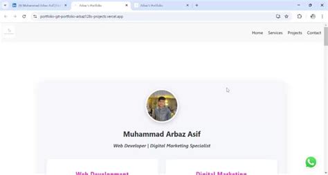 Muhammad Arbaz Asif On Linkedin Webdevelopment Portfolio Javascript