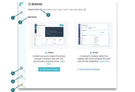 Quick Tour Of The Dremio Console Dremio Documentation