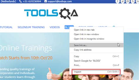 How To Inspect Element In Chrome Using Devtools For Automation