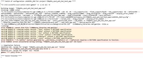 launchxl f28p65x not able to run the launchpad configuration in the