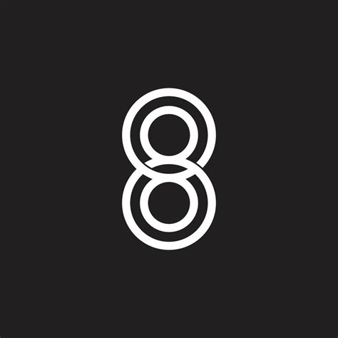 Linked Loop Circles Object Lines Art Logo Vector 27970085 Vector Art At Vecteezy