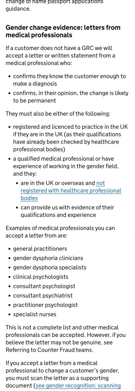 Change Of Gender On Passport Letter R GenderGP