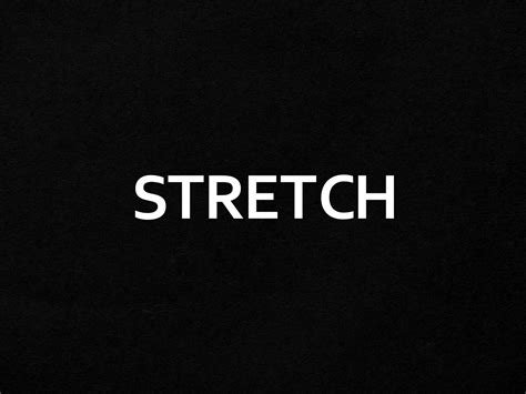 Stretched Text By Waqas Awan On Dribbble