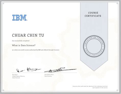 Certified In What Is Data Science Eric Chuar