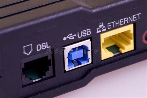 DSL Modem Detail Stock Photo Image Of Communication Networking