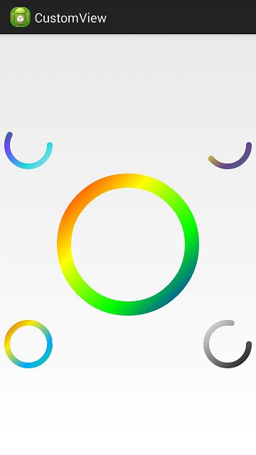 自定义view之渐变色圆形进度条 通过自定义view在圆环方向上实现渐变效果 csdn博客