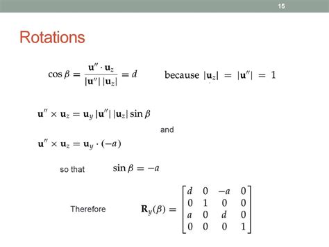 Cmpe 466 Computer Graphics 3d Geometric Transformations Сhapter 9