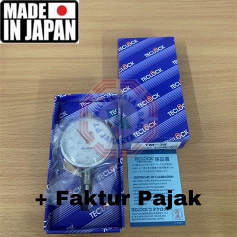 Jual TECLOCK Dial Gauge Indicator 0 005 Mm Type TM 36 TM36 Jakarta Barat Wiltec Jaya