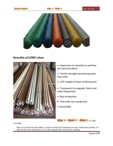 Gfrp Reinforcement Bar Manufacturing