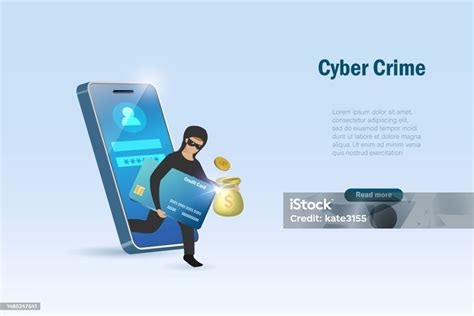 해킹 피싱 사기 사이버 범죄 공격 해커 온라인 해킹 신용 카드와 스마트 폰의 가짜 웹 템플릿에 사용자 암호에서 돈 3차원 형태에 대한 스톡 벡터 아트 및 기타 이미지