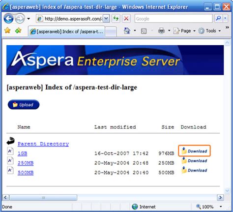 Aspera Connect User Guide Windows