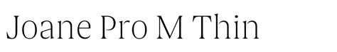 Joane Pro Font Webfont And Desktop Myfonts
