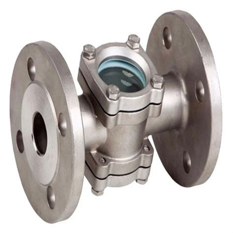 Stainless Steel Sight Flow Indicator Size 4 Inch Inner Diameter Model Name Number Sc R