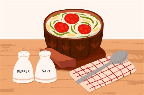 평면 디자인 칼도 베르데 그림 무료 벡터