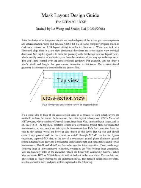 Pdf Mask Layout Design Guide Dokumen Tips