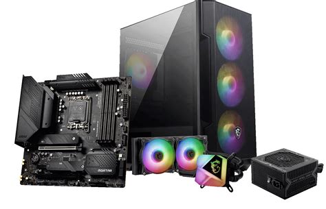 Msi Mag Forge M R Pc Case Micro Atx Tower Tempered Glass