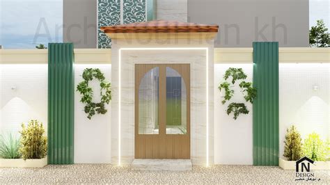 تصميم سور خارجي مستقل