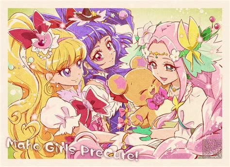 [마법사 프리큐어 ] 코믹스판 작가의 후속작 발표 기념 일러스트 애니메이션 정보