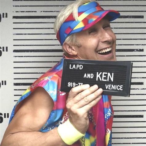 Kens Mugshot Barbiemovie Barbie Margotrobbie Ryangosling Ryan