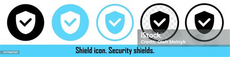방패 로고 체크 표시가있는 방패 보호 개념입니다 보안 및 개인 정보 보호 표시 시스템 메시지 바이러스 백신 벡터 강철에 대한 스톡 벡터 아트 및 기타 이미지 Istock